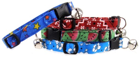 Handmade Cat Collars from K9 Bytes, Inc.