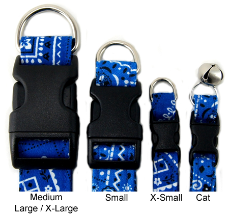 Collar & Leash Size Charts from K9 Bytes, Inc.